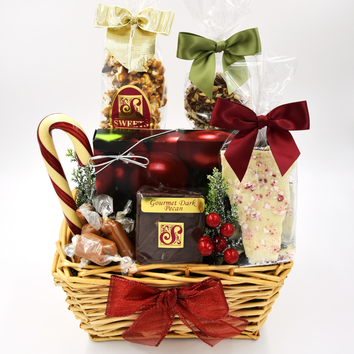 Winter Holiday Baskets – Sweets Handmade Candies