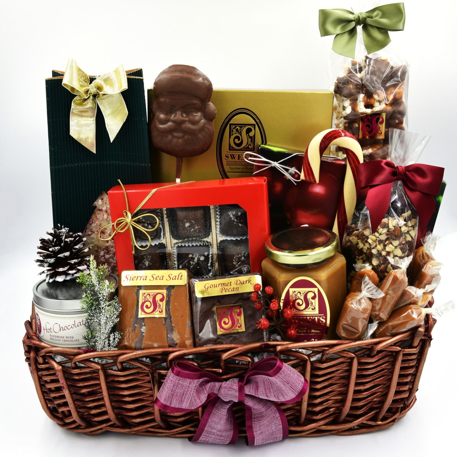Winter Holiday Baskets – Sweets Handmade Candies